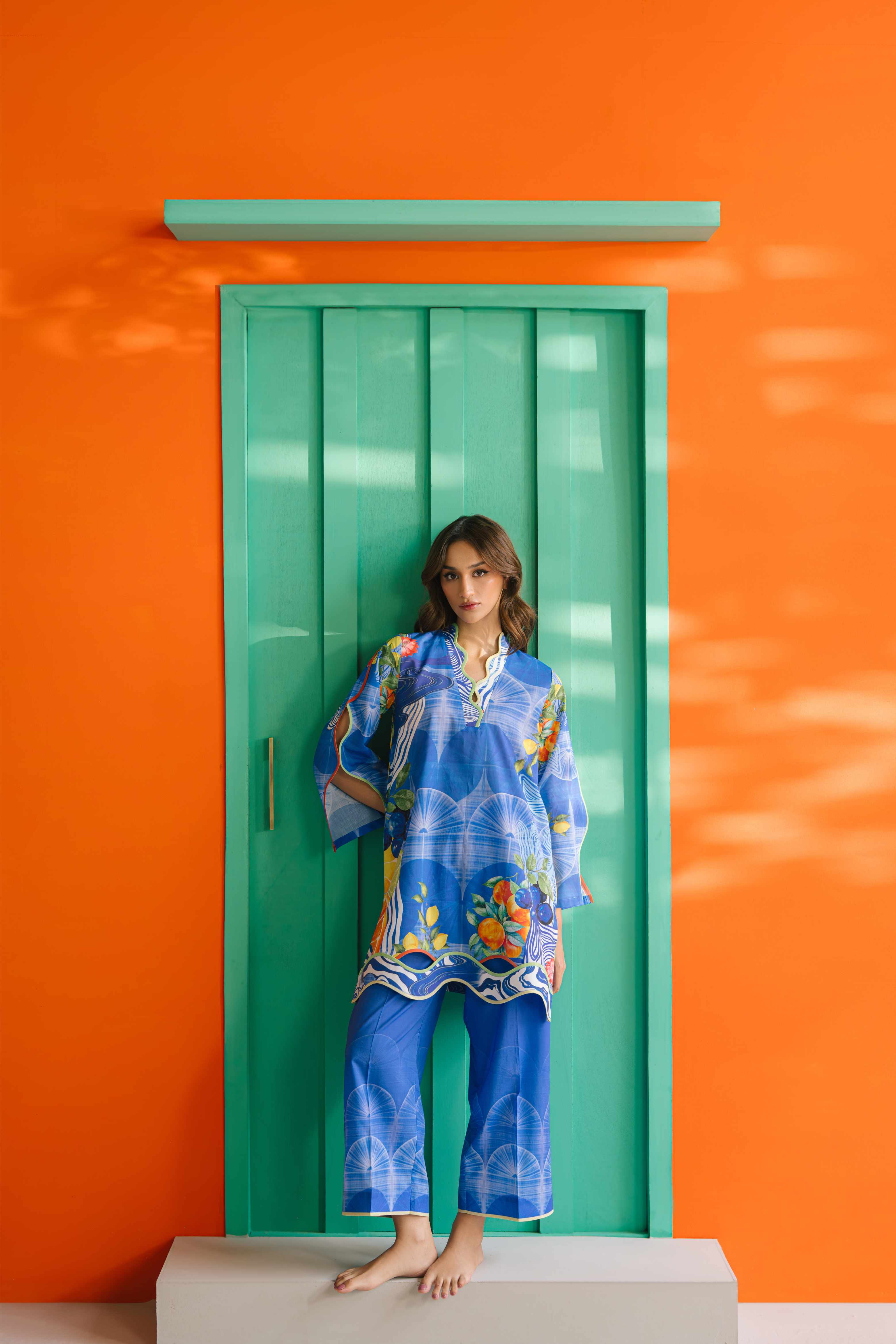 Blue Lemon Matching Set – Nour